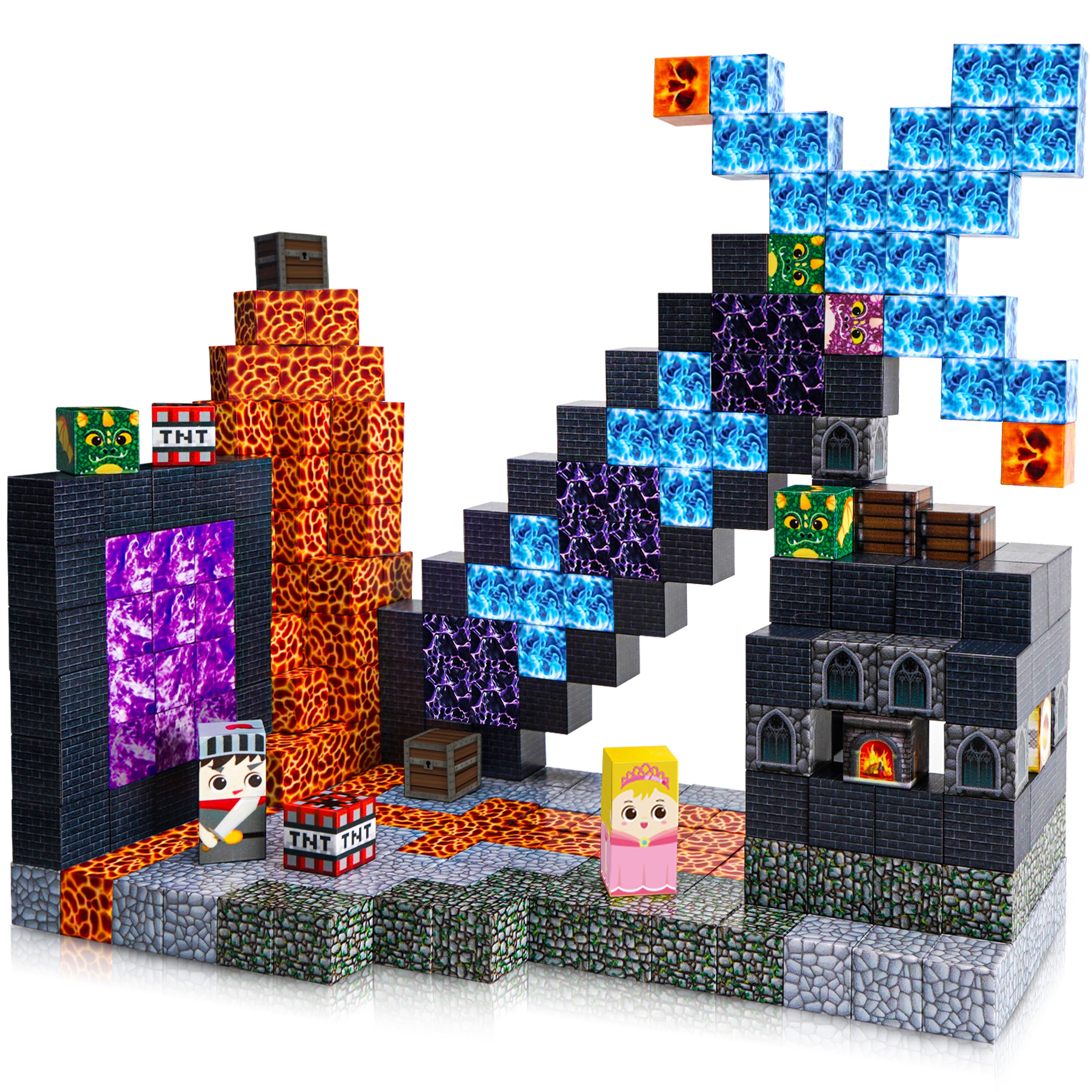 【Dark Realm】Magnetic Tiles Building Blocks STEM Toys | 2025 Adventure ...
